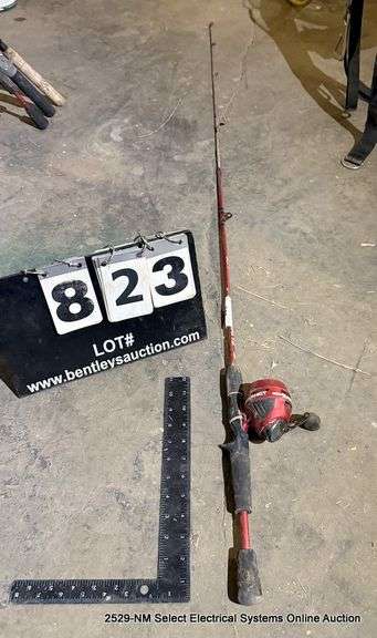 SLINGSHOT RED FISHING ROD - Bentley & Associates, LLC