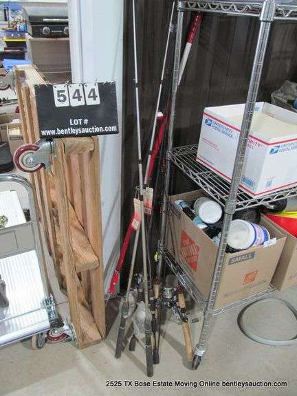 ASSORTED RODS & REELS (7X MONEY) - Bentley & Associates, LLC