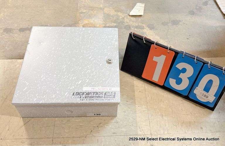 LOCKNETICS SECURITY BOX 505 SERIES POWER SUPPLY - Bentley & Associates, LLC