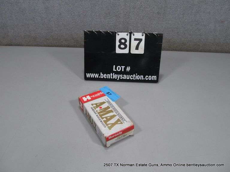 HORNADY A-MAX 50 CAL 750 GRAIN BULLETS - Bentley & Associates, LLC