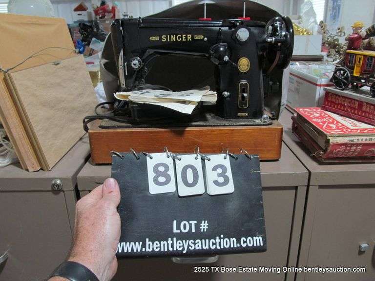 SINGER 306K PORTABLE SEWING MACHINE - Bentley & Associates, LLC