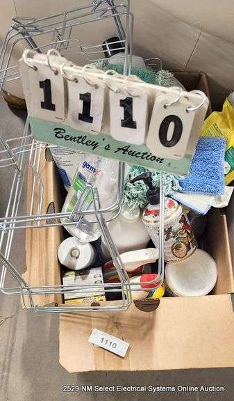 BOX: CLEANING ACCESSORIES - Bentley & Associates, LLC