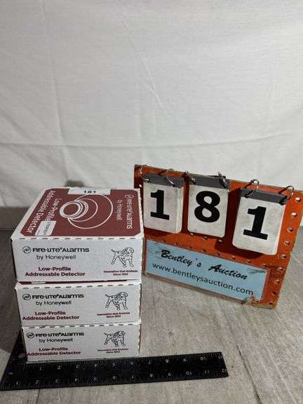 BOXES: FIRE-LITE ALARMS SD365 LOW-PROFILE ADDRESSABLE DETECTOR (3X ...