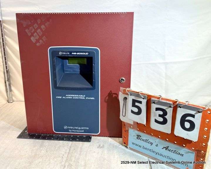 FIRE-LITE MS-9050UD ADDRESSABLE FIRE ALARM CONTROL PANEL - Bentley ...
