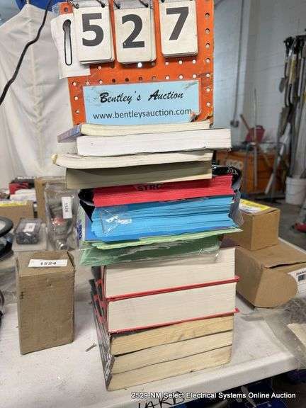 STACK: ELECTRICAL & FIRE PROTECTION BOOKS - Bentley & Associates, LLC