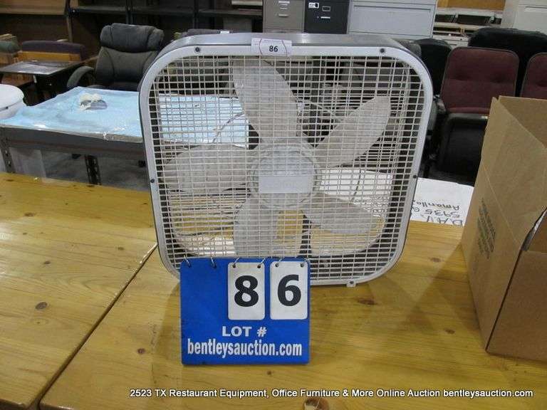 HOLMES SMALL BOX FAN - Bentley & Associates, LLC