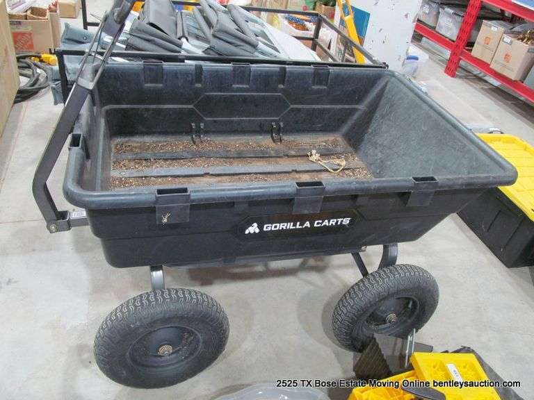 GORILLA CARTS FOUR WHEEL POLY BIN - Bentley & Associates, LLC