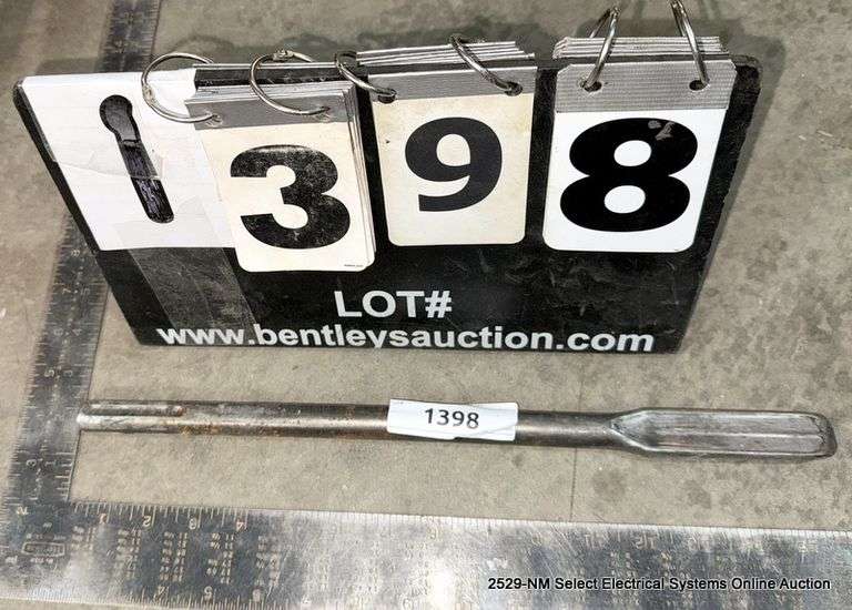 HAMMER DRILL POINTED CHISEL ATTACHMENT - Bentley & Associates, LLC