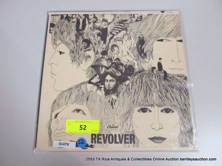 THE BEATLES LP TITLED "REVOLVER" CAPITOL T-2576 - RECORD IN VERY NICE ...