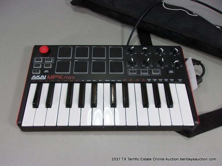 SMALL - AKAI MPK MINI MUSIC MIXER & MUSIC STAND - Bentley & Associates, LLC