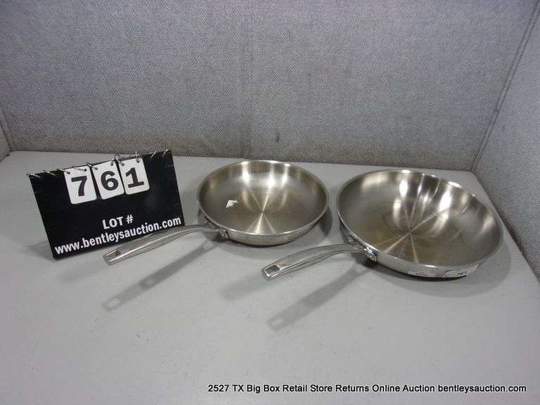 TRAMONTINA FRYING PANS (2X MONEY) - Bentley & Associates, LLC