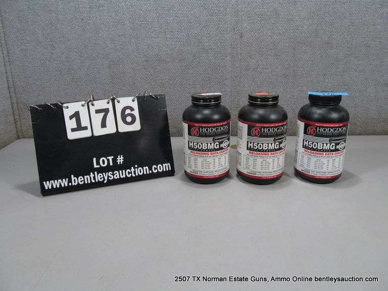 HODGDON H50 BMG RIFLE POWDER, 1 LB (3X MONEY) - Bentley & Associates, LLC