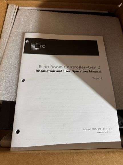 ETC ECHO ROOM CONTROLLER - GEN 2 - Bentley & Associates, LLC