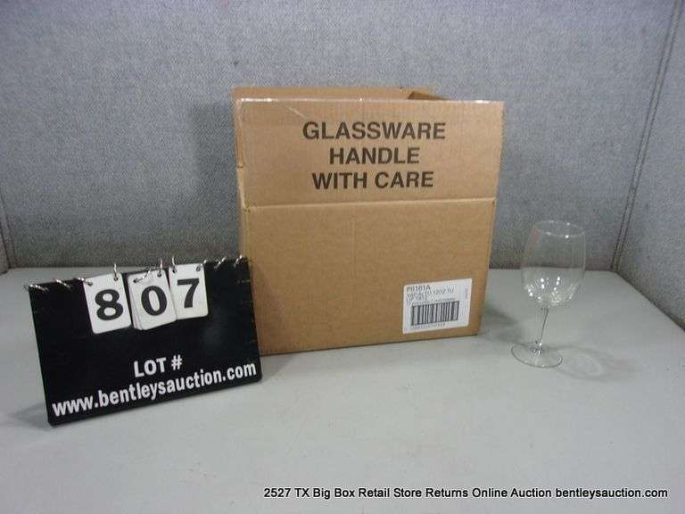 BOX: ARC LUMINARC STEMS - 12 GLASSES - Bentley & Associates, LLC