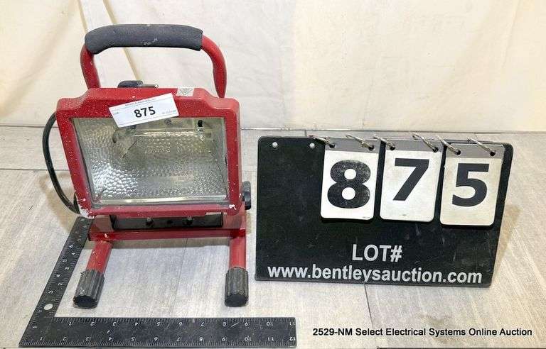500 WATT INTERTEK FLOODLIGHT - Bentley & Associates, LLC