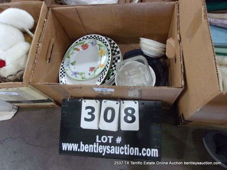 BOX: PLATES AND BOWLS - Bentley & Associates, LLC
