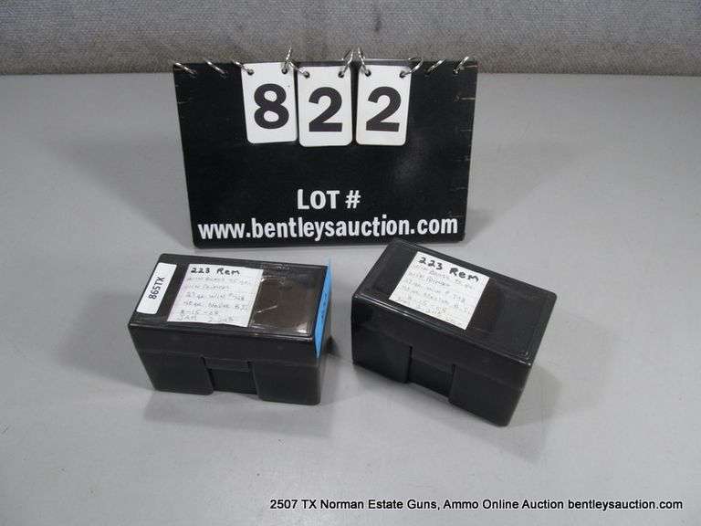 223 REM, WIN BRASS, WIN PRIMERS, 40 GR NOSLER B.T. (2X MONEY) - Bentley ...