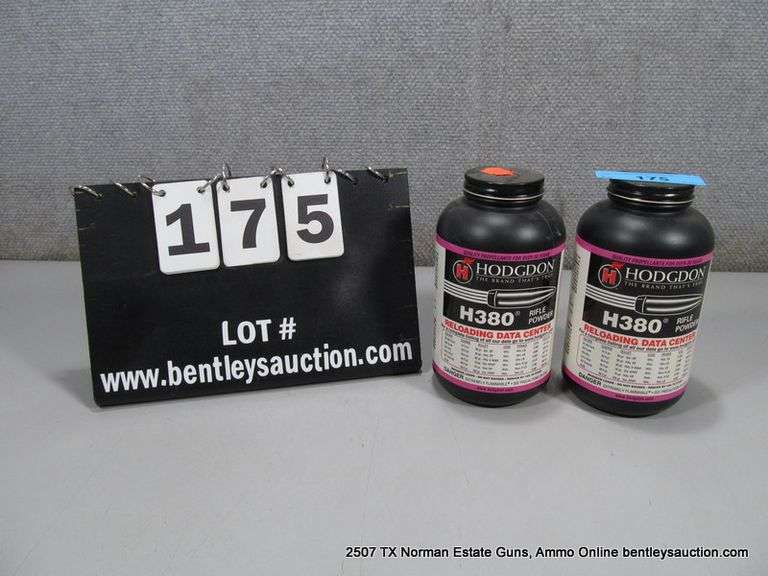 HODGDON H380 RIFLE POWDER, 1 LB (2X MONEY) - Bentley & Associates, LLC