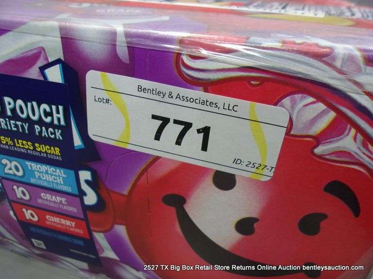 CASE KOOL AID JAMMERS 40 POUCH VARIETY PACK - Bentley & Associates, LLC