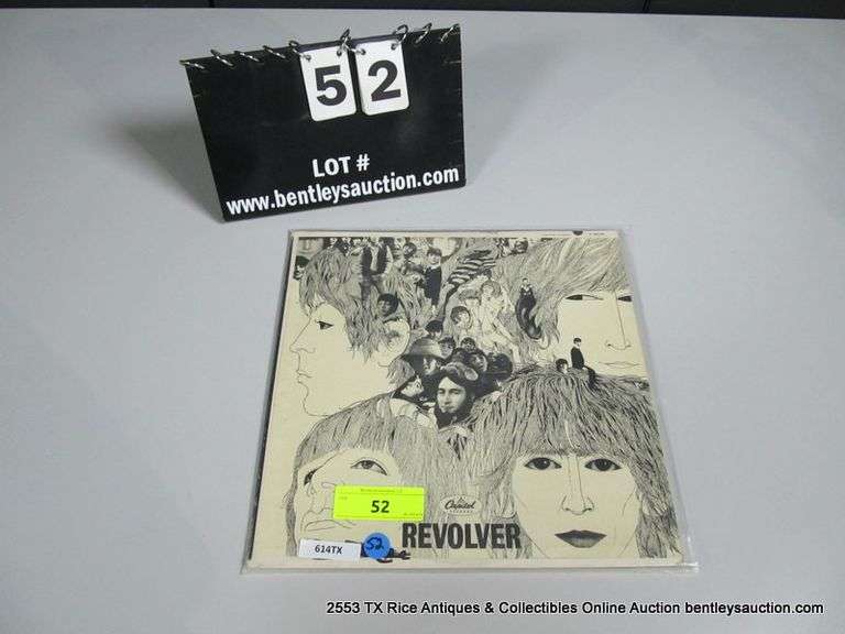 THE BEATLES LP TITLED "REVOLVER" CAPITOL T-2576 - RECORD IN VERY NICE ...