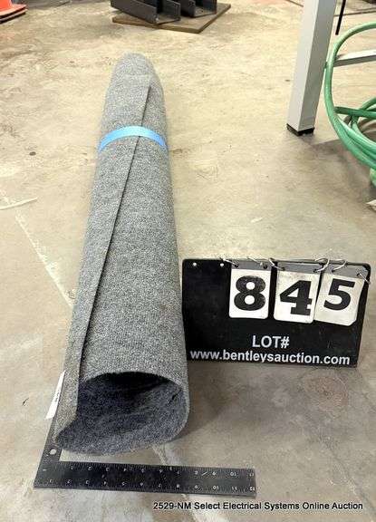 GREY CARPET FABRIC ROLL - Bentley & Associates, LLC