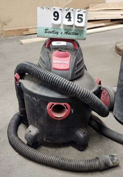 SHOP VAC VACUUM, 6 GAL, 3.0HP, MODEL: SL14-300A - Bentley & Associates, LLC
