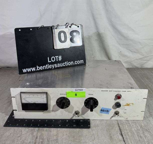 GROUNDED GRID THYRATRON POWER SUPPLY - Bentley & Associates, LLC