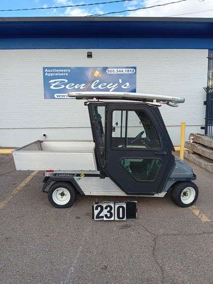 2012 CLUB CAR Low Speed Vehicle / Class A Club Car Carryall 1,125 MILES ...