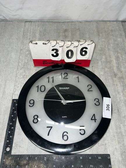SHARP WALL MOUNTING CLOCK - Bentley & Associates, LLC