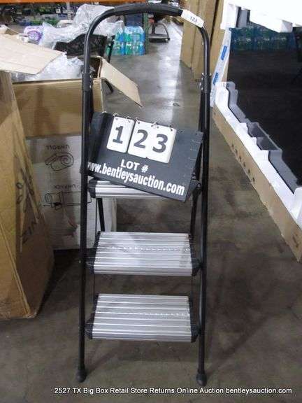 COSCO 3 STEP FOLDING STEP LADDER - 30" - Bentley & Associates, LLC