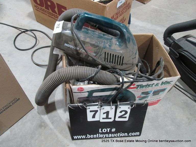 BOX: HOOVER TWIST & VACUUM - Bentley & Associates, LLC