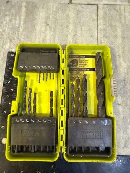 RYOBI DRILL BIT SET **MISSING PARTS** - Bentley & Associates, LLC