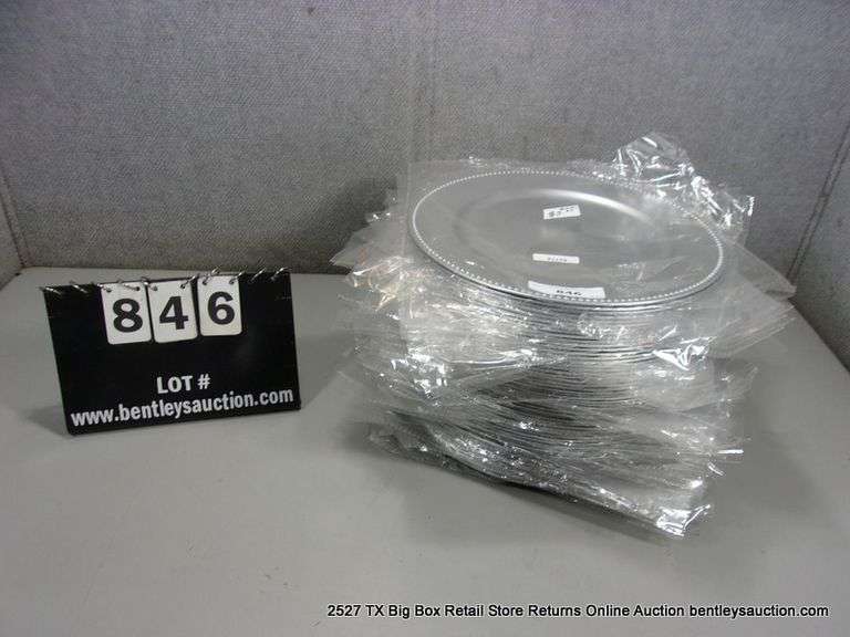LOT: SILVER CHARGERS - Bentley & Associates, LLC