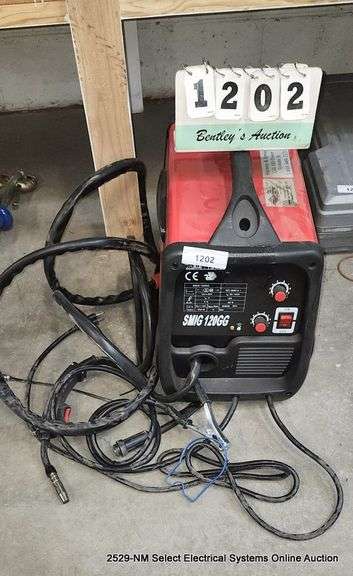 HEAVY DUTY POWER SYSTEMS SMIG 120GG STARTER MIG GAS-GASLESS WELDING ...