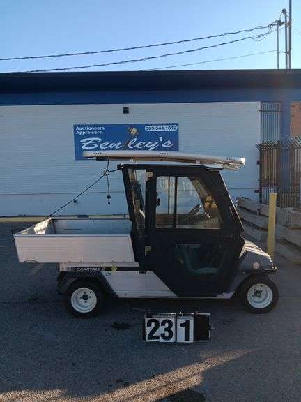 2011 CLUB CAR Low Speed Vehicle / Class A Club Car Carryall 6,620 MILES ...