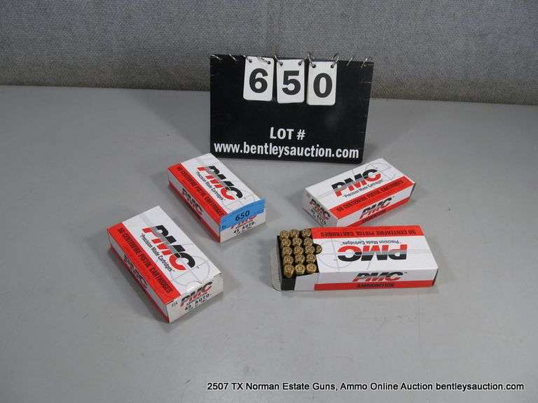 PMC 45 AUTO 230 GR FMJ AMMUNITION (4X MONEY) - Bentley & Associates, LLC