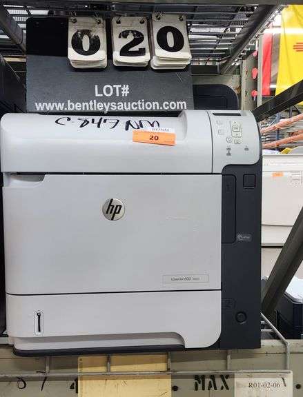 HP LASERJET 600 M601 PRINTER - Bentley & Associates, LLC