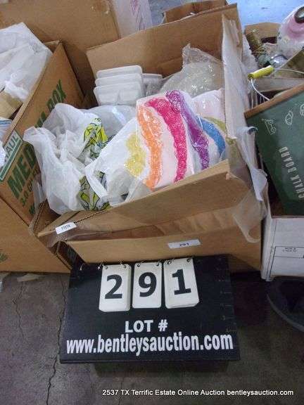 BOX: TUPPERWARE, FLIP PHONES, STUFFED BEARS - Bentley & Associates, LLC