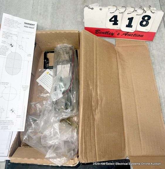 BOX: SARGENT - ASSA ABLOY - Bentley & Associates, LLC
