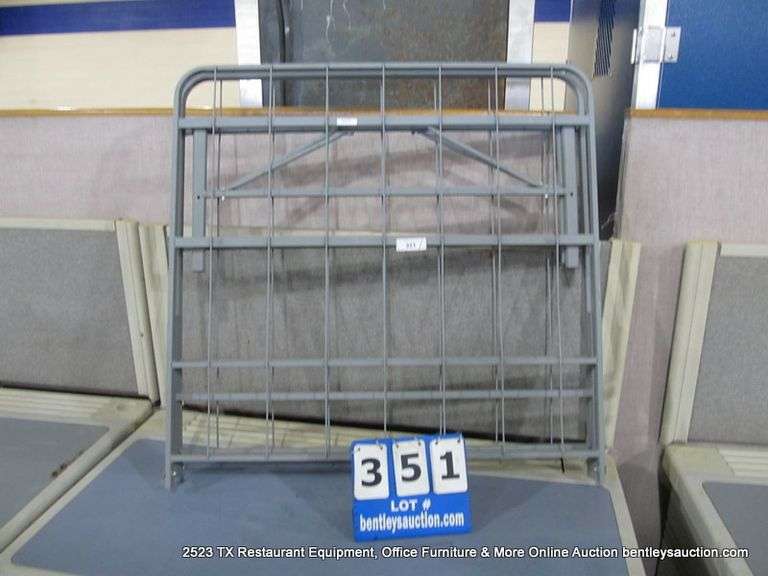SIMPLE METAL FOLDING QUICK COT FRAME - Bentley & Associates, LLC