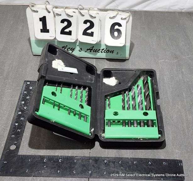 HITACHI DRILL BIT SET - MISSING PIECES - Bentley & Associates, LLC