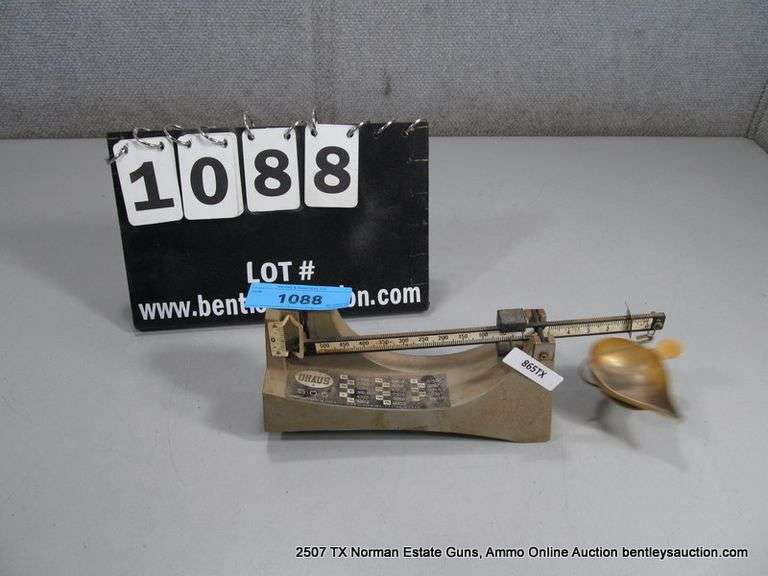 OHAUS RELOADING SCALE - Bentley & Associates, LLC