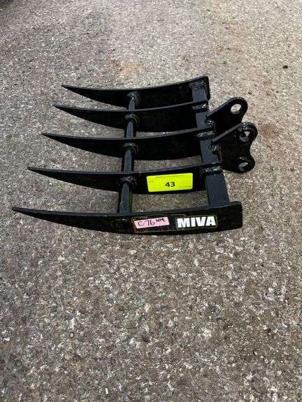 RAKE ATTACHMENT FOR EXCAVATOR - Bentley & Associates, LLC