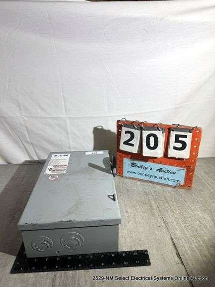 EATON ELECTRICAL ENCLOSURE - Bentley & Associates, LLC