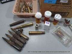 BOX: 50 CAL BULLETS & CASE HOLDER 458, MISC CASINGS - Bentley ...