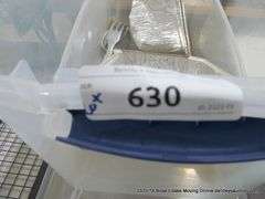 LOT: PLASTIC STORAGE CONTAINERS, METAL RACK - Bentley & Associates, LLC