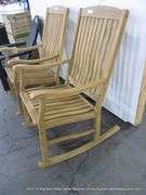 TEAK ROCKING CHAIR - Bentley & Associates, LLC