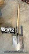 WOOD HANDLE ROUND POINT SHOVEL - Bentley & Associates, LLC