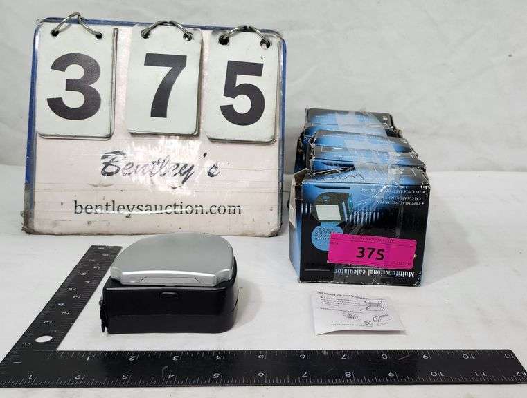 BUNDLE: MULTIFUNCTIONAL CALCULATOR W/ TAPE MEASURE (5X MONEY) - Bentley ...