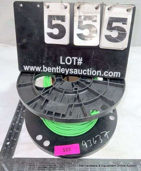SPOOL: 8 STRAND COPPER WIRE AWG 8 - GREEN - Bentley & Associates, LLC